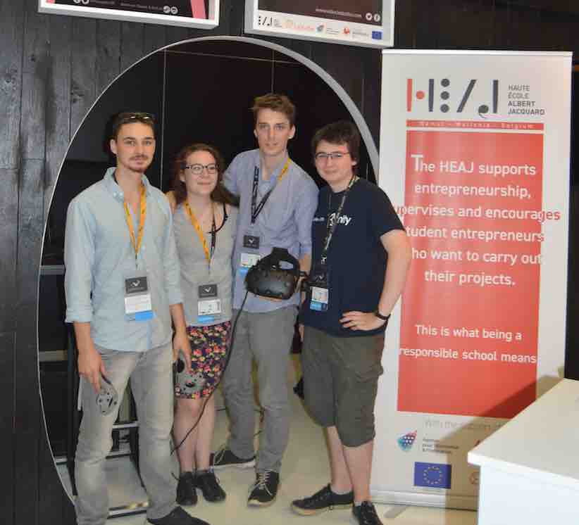 Vidock: studio VR porté par des étudiants-entrepreneurs namurois ...