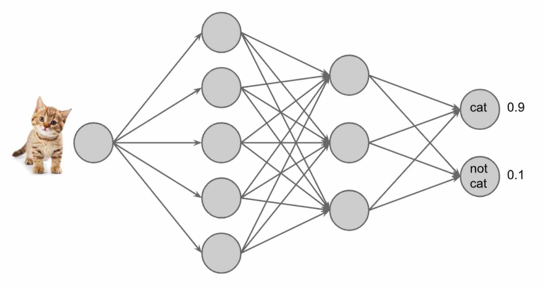 Deep learning - apprentissage profond - chat - réseau neuronal profond ...